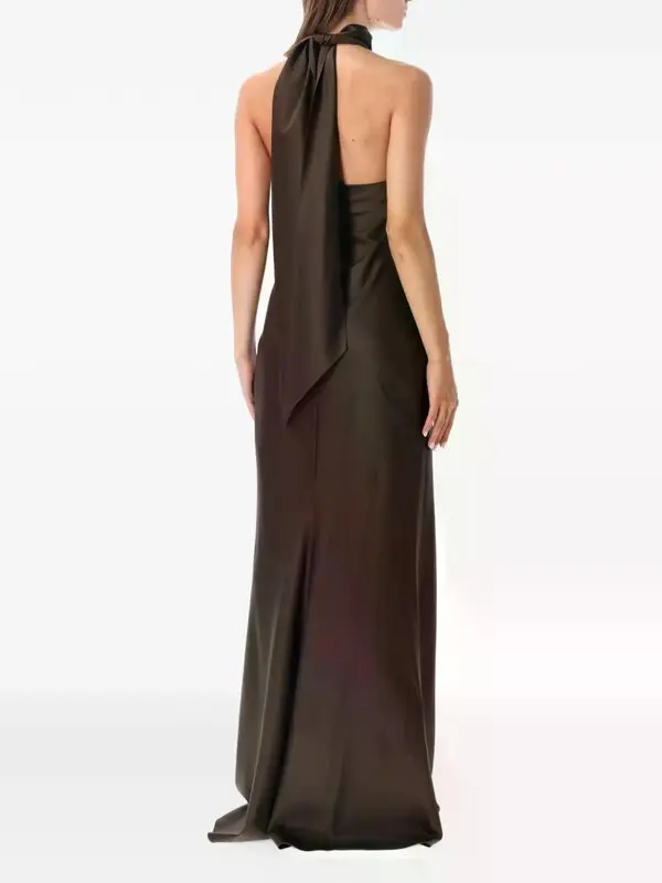 Ralph Lauren Chilton Halterneck Gown