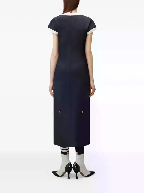 Thom Browne Hopsack Suiting Dress