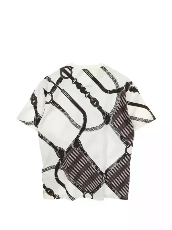 Hermès All-over Print Crewneck T-shirt