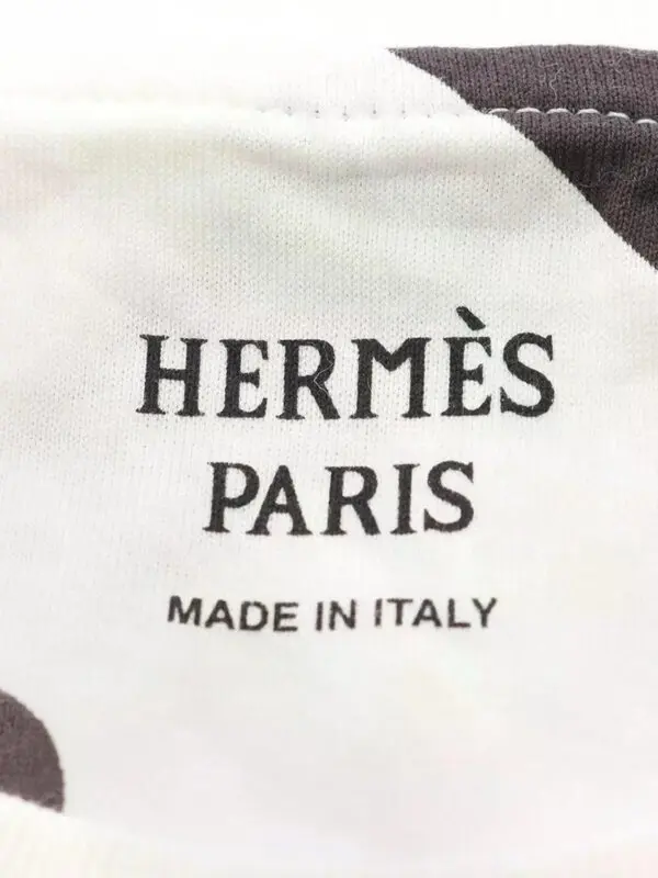 Hermès All-over Print Crewneck T-shirt