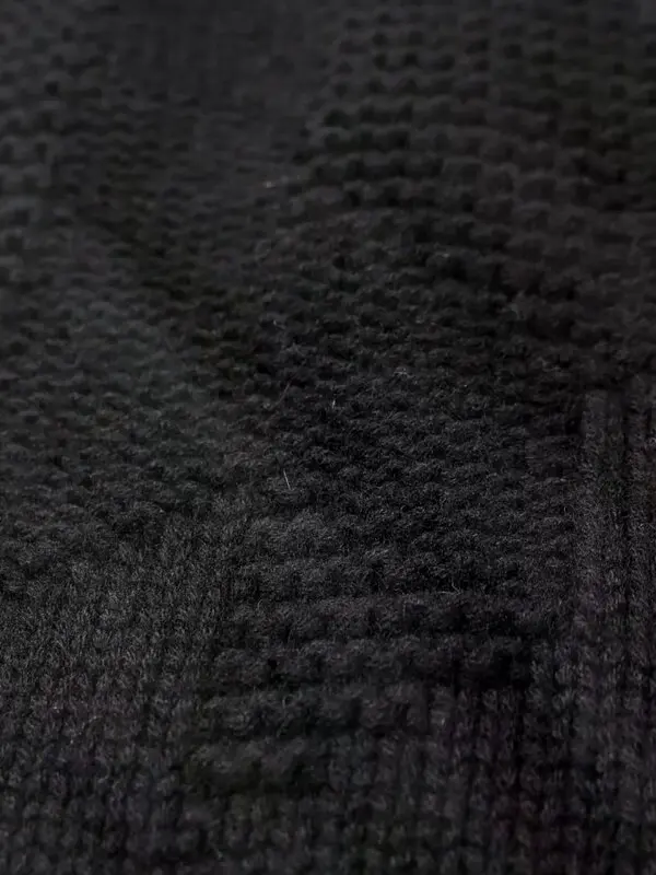 Hermès V-neck Wool Cardigan