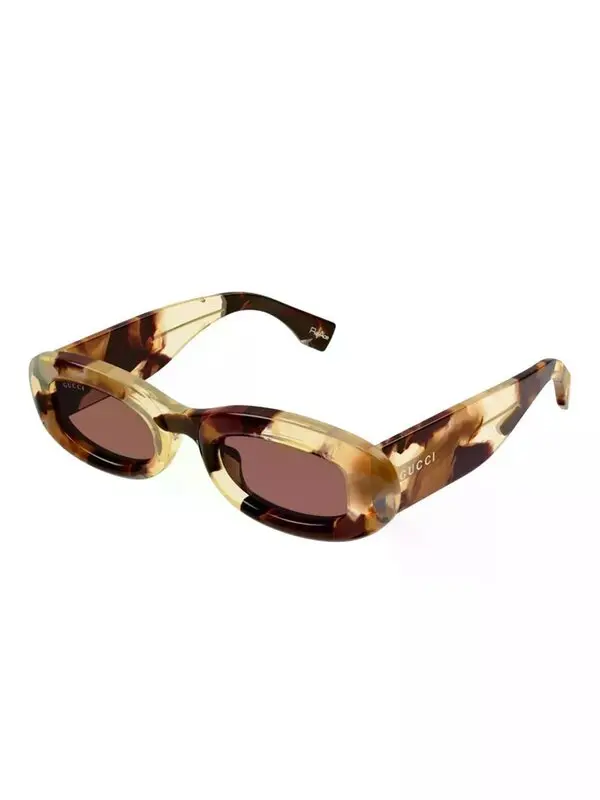 Gucci Oval-frame Sunglasses