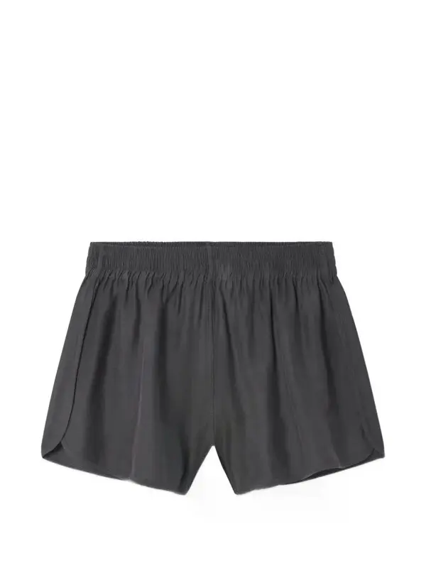 American Vintage Ysoli Elasticated Shorts - Grey