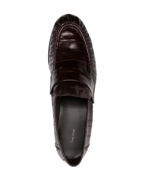 THE ROW Soft Leather Loafers