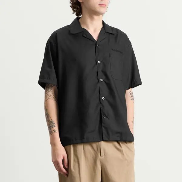 NEIGHBORHOOD Solid Color Hawaiian Logo Shirt