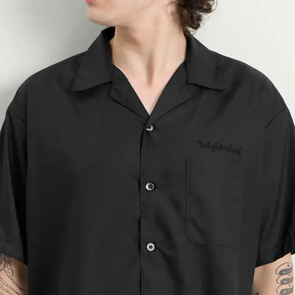 NEIGHBORHOOD Solid Color Hawaiian Logo Shirt