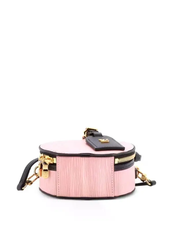 LOUIS VUITTON Mini Boite Chapeau Epi Leather Crossbody Bag - Pink
