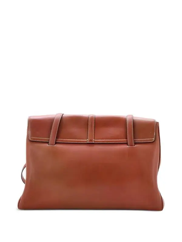 Celine Soft 16 Bag Smooth Calfskin Shoulder Bag - Brown