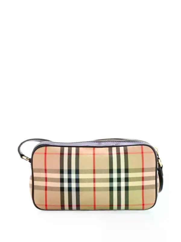 Burberry Vintage Check Canvas Small Camera Bag