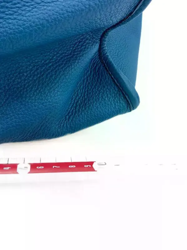 Gucci 2000s Leather Tote Bag - Blue