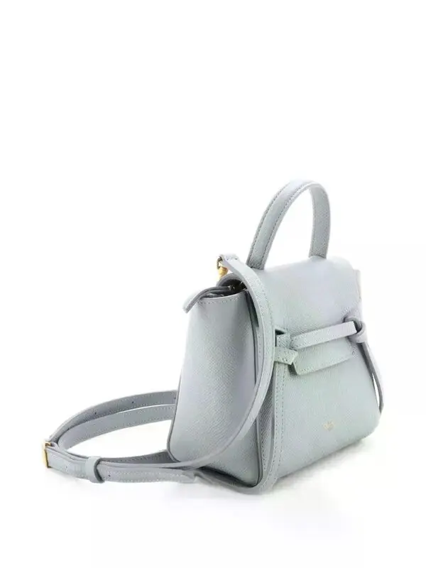 Celine Belt Bag Textured Leather Pico Shoulder Bag