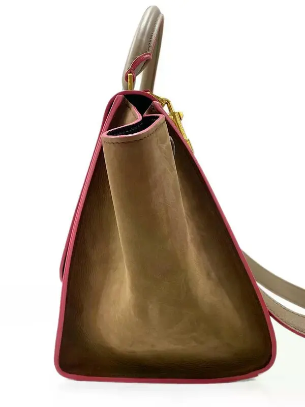Celine 2010s Trapeze Flap Handbag