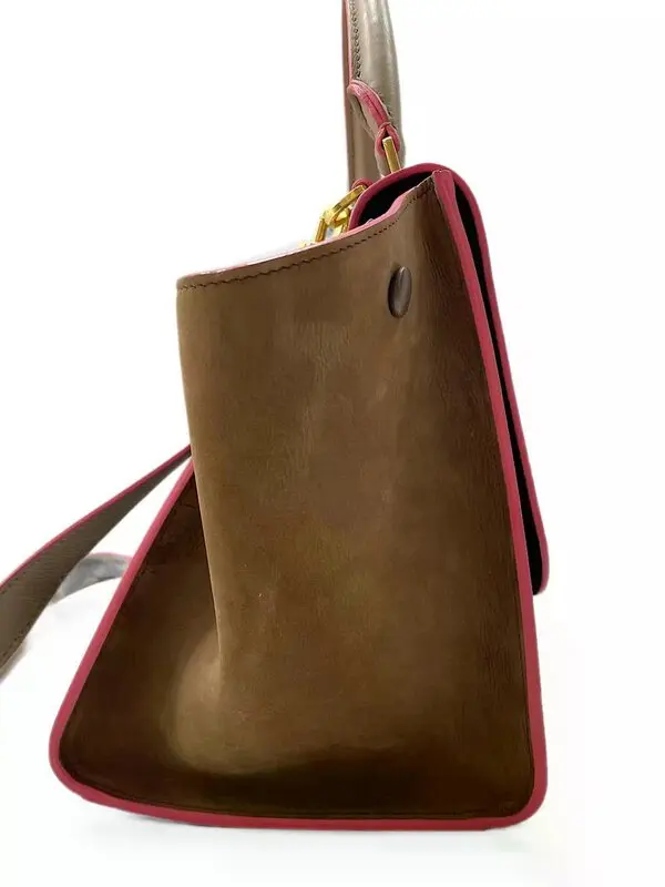 Celine 2010s Trapeze Flap Handbag