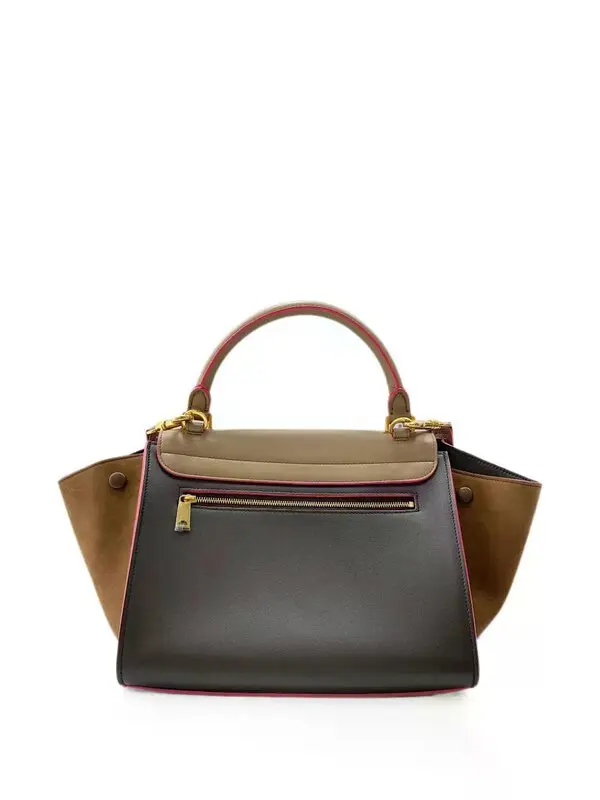 Celine Trapeze Flap Handbag - Brown