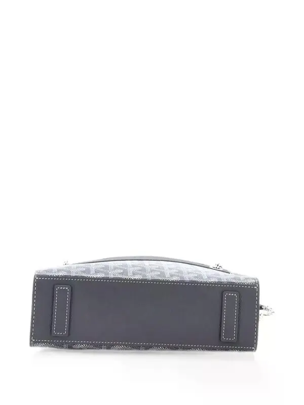 Goyard Structured Rouette Chain Coated Canvas Mini Shoulder Bag