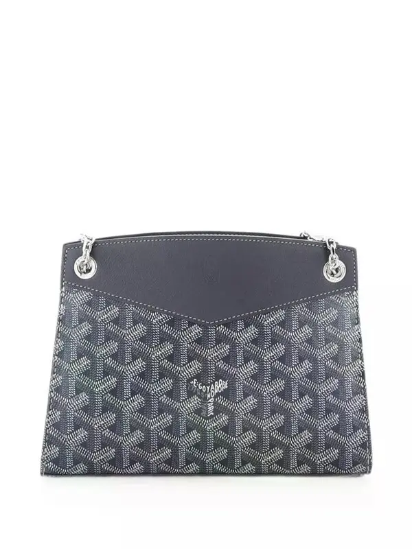Goyard Structured Rouette Chain Coated Canvas Mini Shoulder Bag