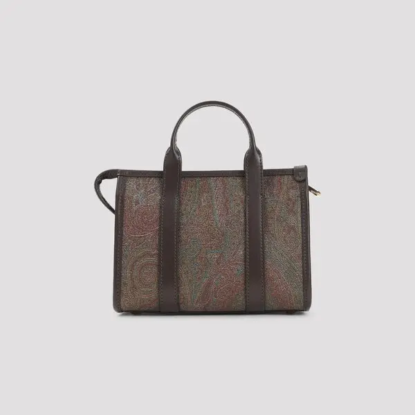 Etro Bauletto Xs Arnica Jacquard Shoulder Bag