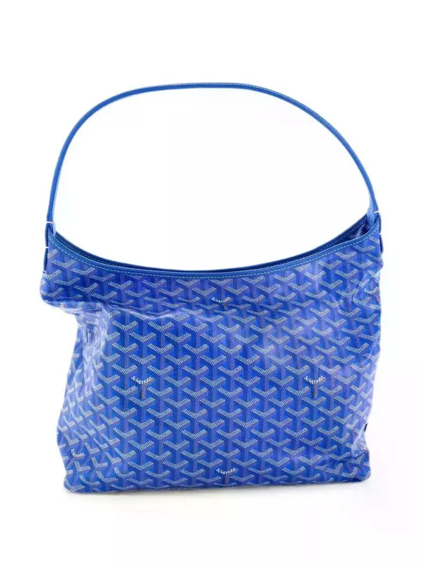 Goyard Boheme Coated Canvas Hobo Bag - Blue