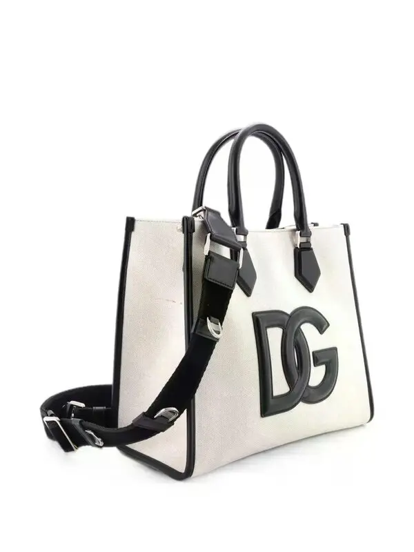 Dolce & Gabbana Dg Shopping Canvas Medium Tote Bag