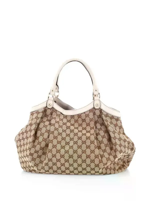 Gucci Sukey Gg Canvas Large Tote Bag