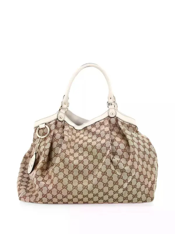Gucci Sukey Gg Canvas Large Tote Bag