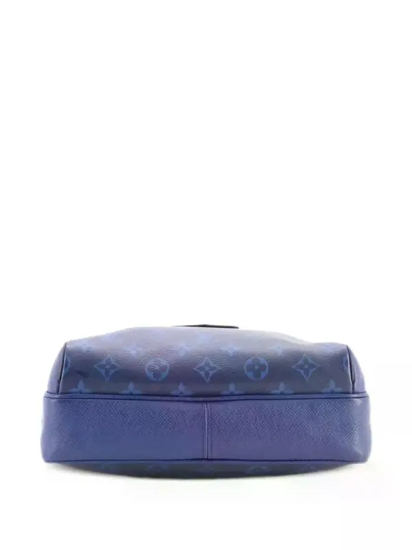 LOUIS VUITTON Monogram Taigarama Outdoor Messenger Bag - Blue