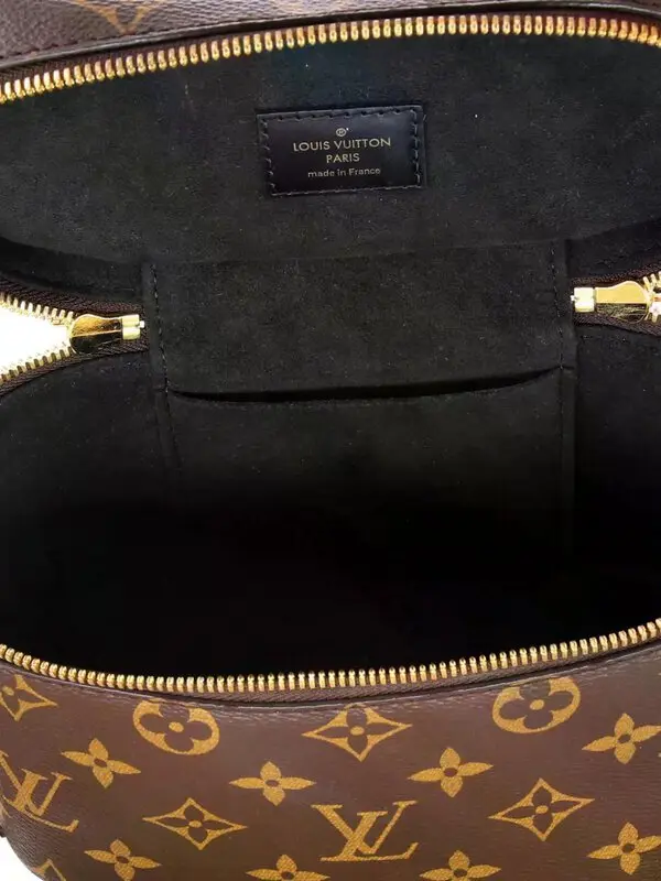 LOUIS VUITTON Reverse Monogram Canvas Pm Satchel - Brown