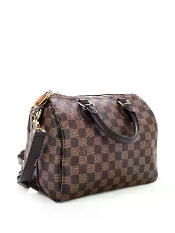 LOUIS VUITTON Speedy Bandouliere Satchel - Brown