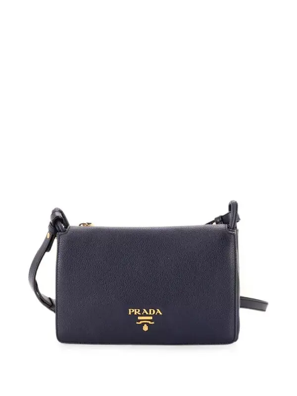 Prada Flap Vitello Daino Medium Crossbody Bag