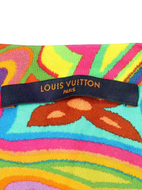 LOUIS VUITTON 2010s Damier Monogram T-shirt