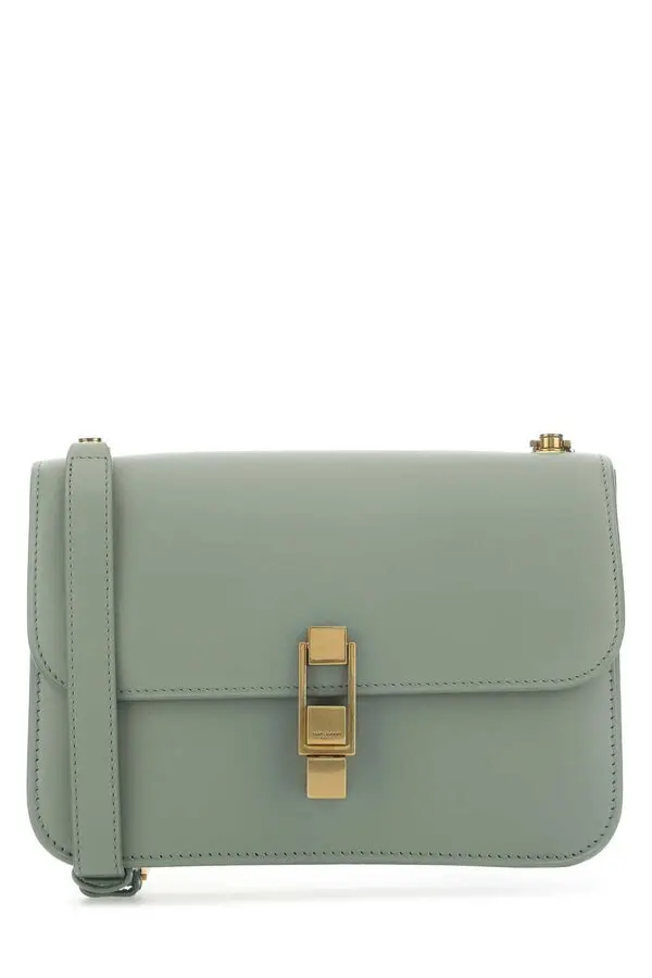 Saint Laurent Carre Shoulder Bag - Green