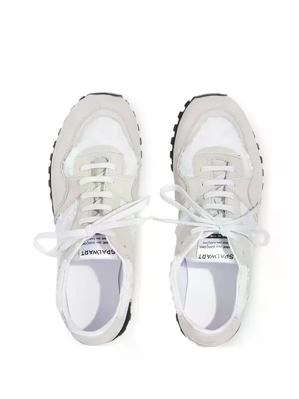Comme Des Garçons X Spalwart Sequin-embellished Suede Sneakers