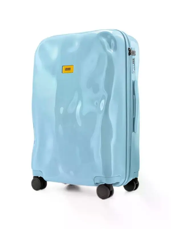 CRASH BAGGAGE Medium Icon Dented-effect Suitcase