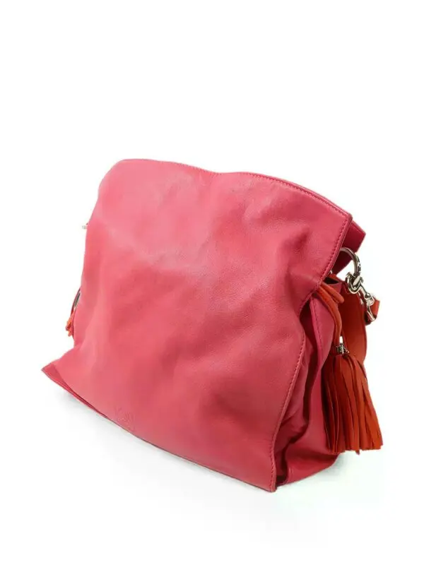 Loewe Flamenco Tassel-detail Shoulder Bag - Pink