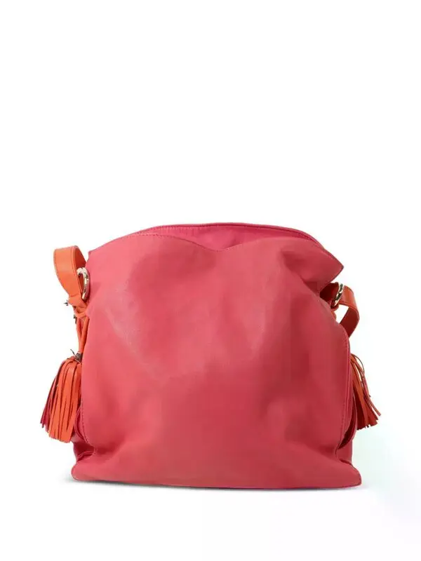 Loewe Flamenco Tassel Shoulder Bag - Pink