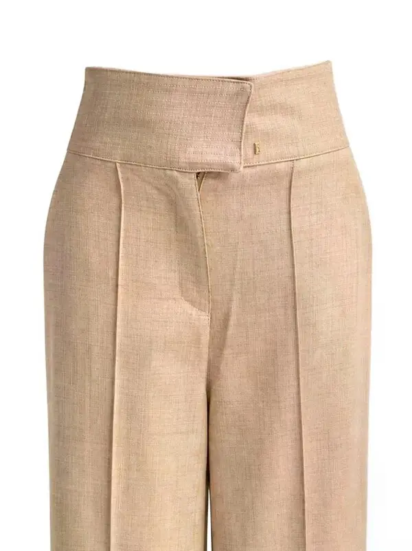 EDWARD ACHOUR PARIS Beige Tailored Trousers