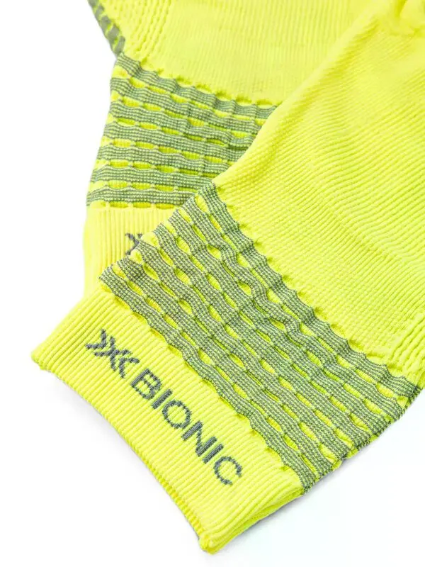 X-BIONIC Logo-print Panelled Gloves