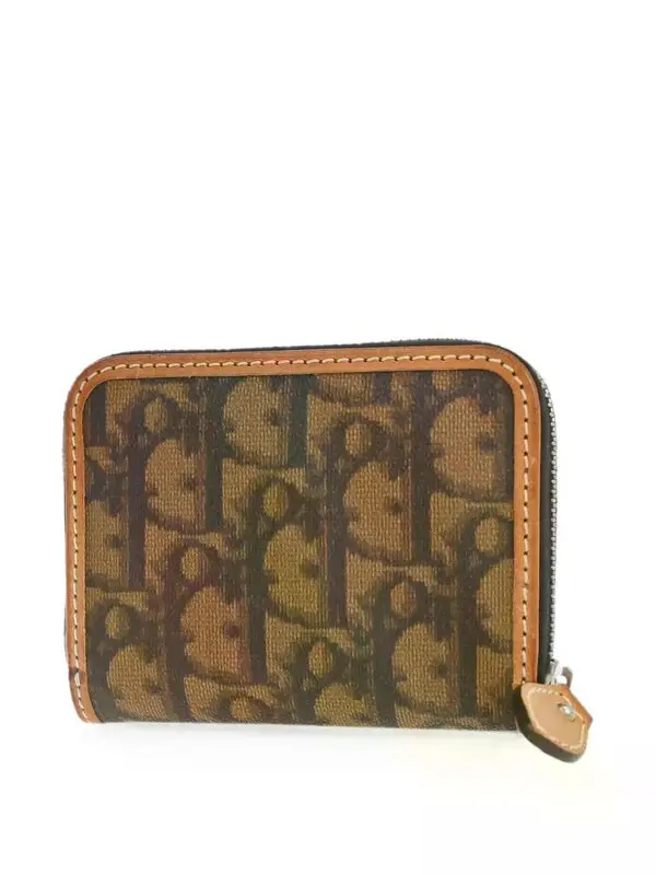 Dior 2007 Romantic Heart-pendant Wallet - Brown