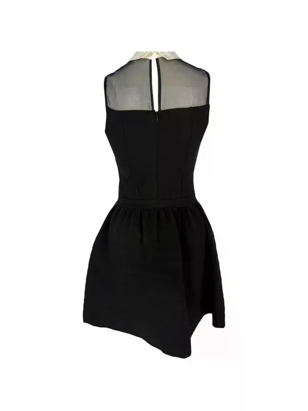 Maje Eponime Collared Mini Dress