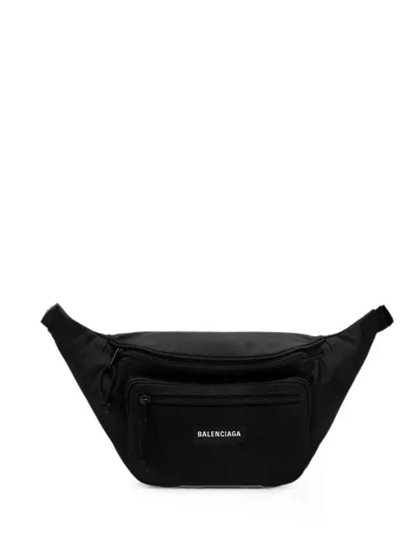 Balenciaga Logo-patch Zip-fastening Belt Bag