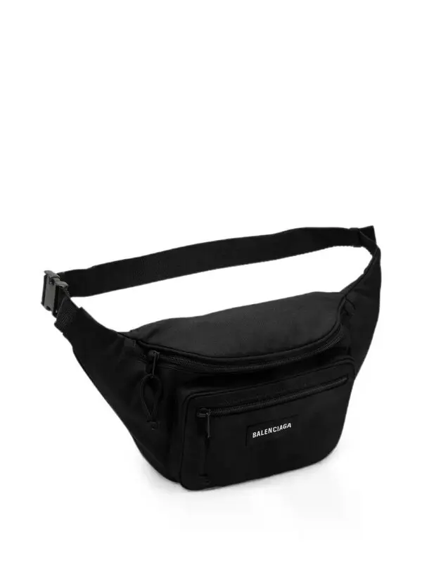 Balenciaga Logo-patch Zip-fastening Belt Bag