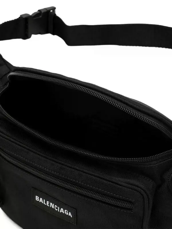 Balenciaga Logo-patch Zip-fastening Belt Bag