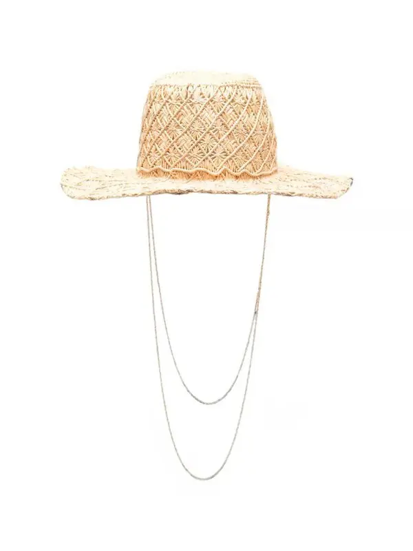 Ruslan Baginskiy Woven-straw Sun Hat