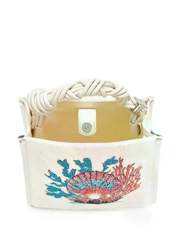 GANNI Small Bou Shopper In Terry