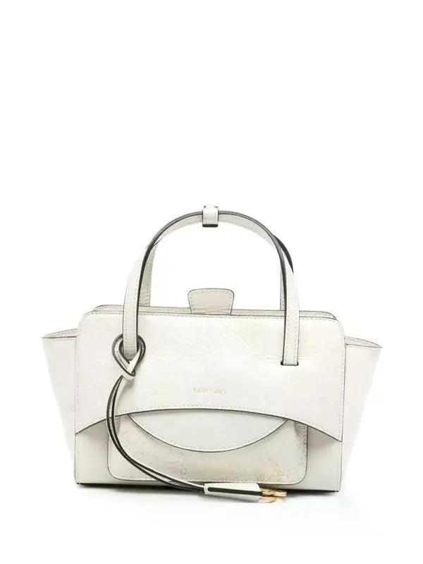 HIDESINS Flap S Vergem Leather Tote Bag - Neutrals
