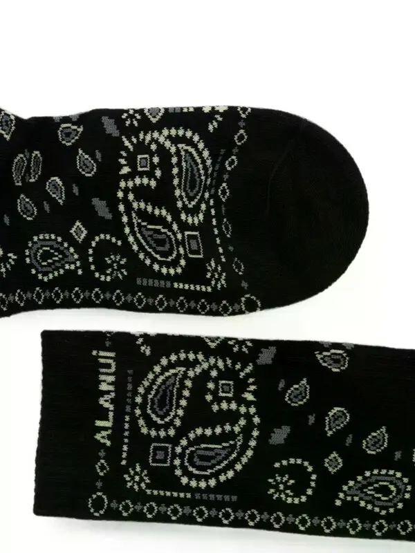 Alanui Paisley-pattern Socks