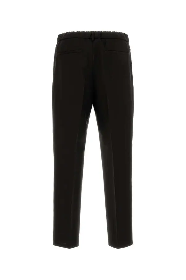 JIL SANDER Dark Wool Pant