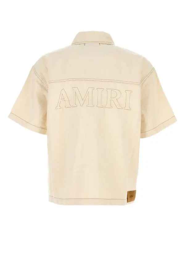 Amiri Ivory Denim Shirt
