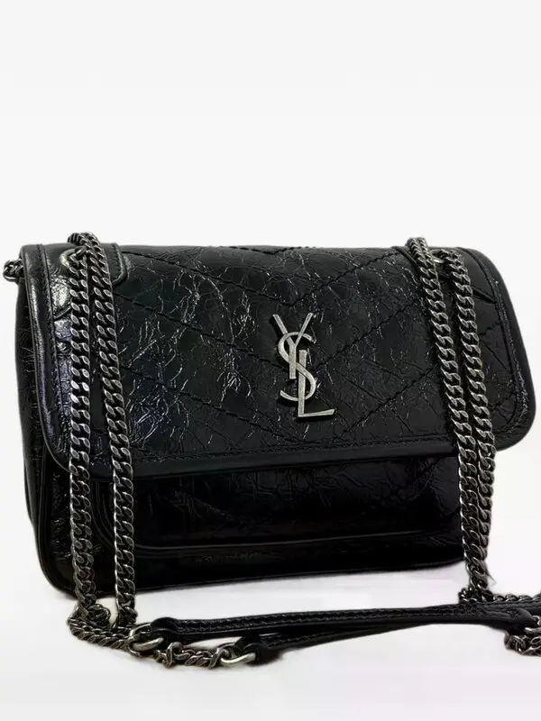 Saint Laurent Niki Mini Bag In Leather