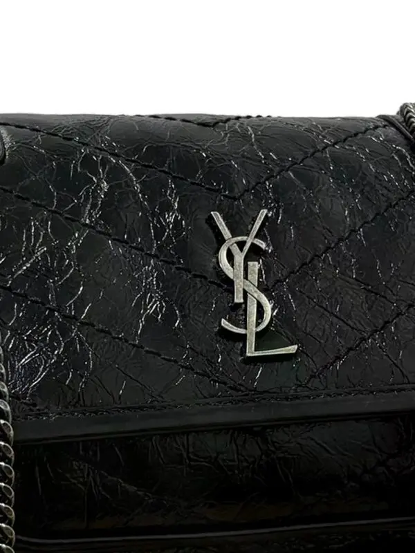 Saint Laurent Niki Mini Bag In Leather